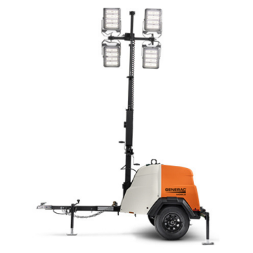 Light Tower Vertical Mast Towable Small - Rentall Construction