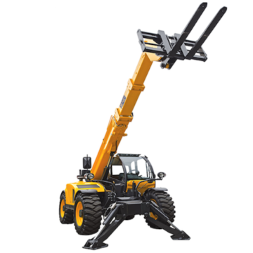 Variable Reach Forklift - Telehandler, 8000 lbs., 40-49' - Rentall ...